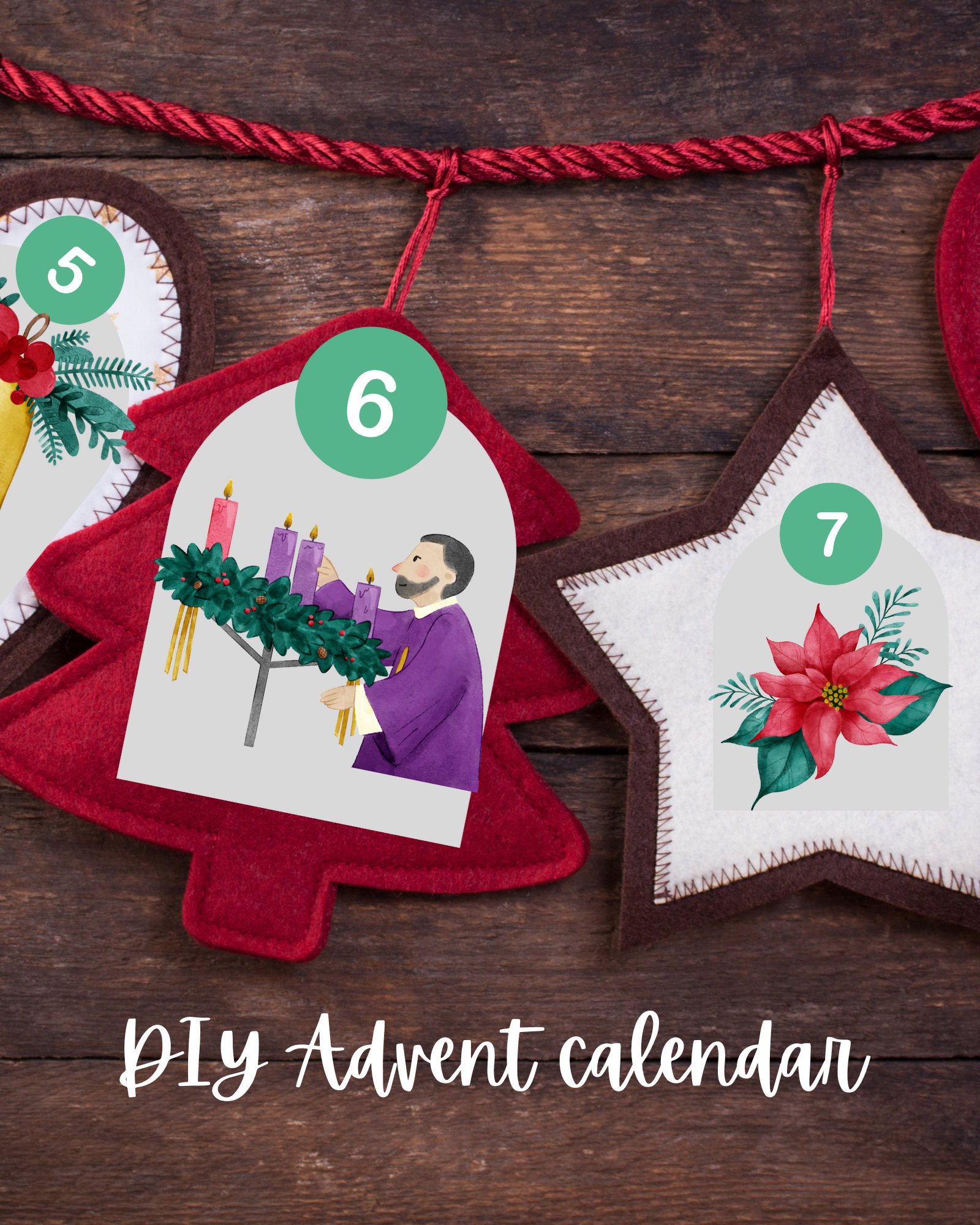 Advent Calendar for Kids Printable Catholic/christian Advent - Etsy
