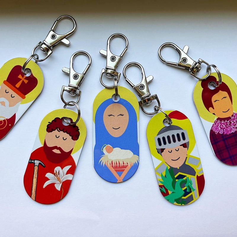 Custom Figures Key Chain - Etsy