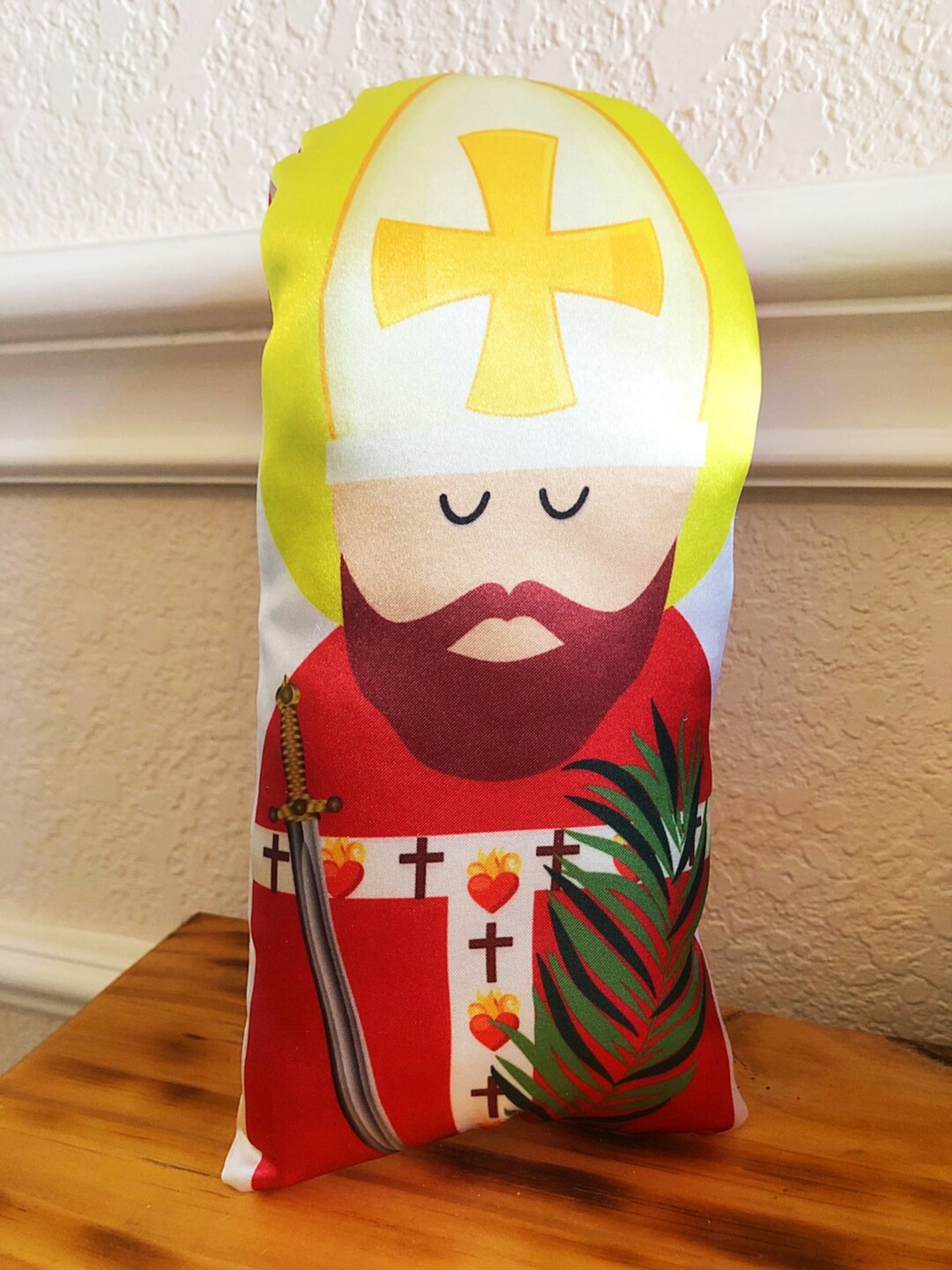 Saint Valentine Plush Saint Doll - Catholic Valentine's Gift - Etsy