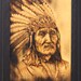 Proud, Native American Art, Pyrography, Woodburning, Portrait Art ...