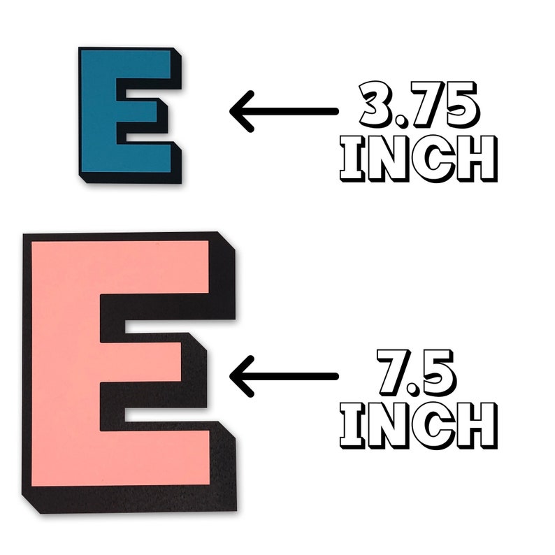 3D Printable Bulletin Board Letters Classroom Decor - Etsy