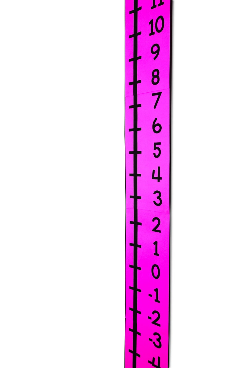 Printable Number Lines Math Classroom Decor Math Anchor Charts Math ...
