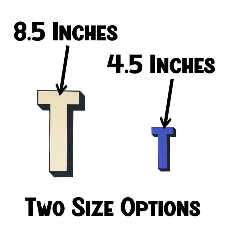 3D Printable Bulletin Board Letters Classroom Decor - Etsy