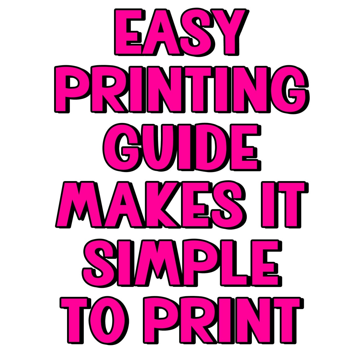 Bold Printable Bulletin Board Letters Classroom Decor - Etsy