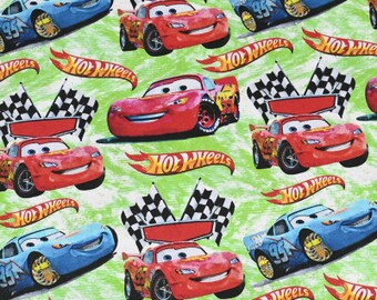 Pixar Fabric Cars - Etsy