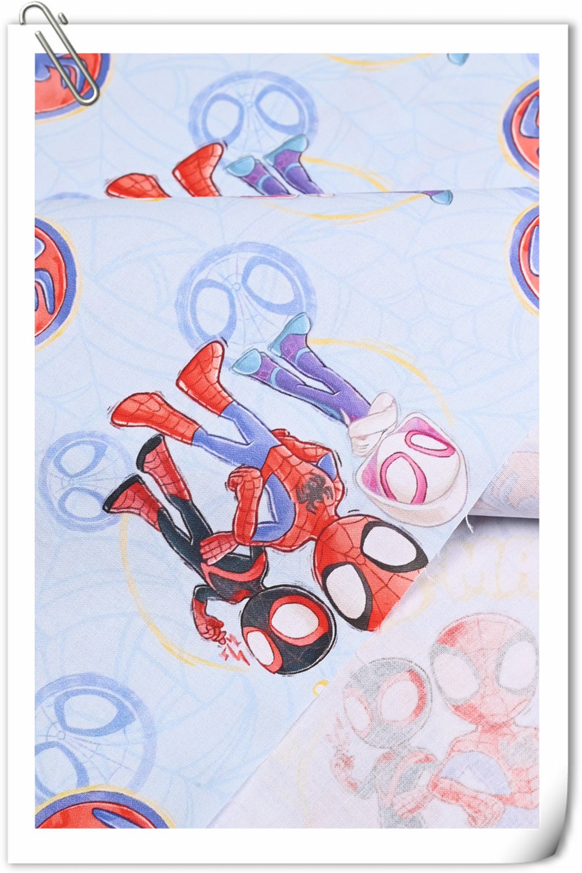 Spiderman Fabric Marvel Superhero Fabric 100% Cotton Fabric - Etsy