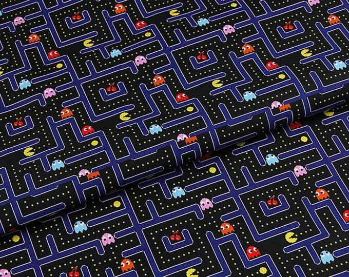 Pacman Fabric - Etsy