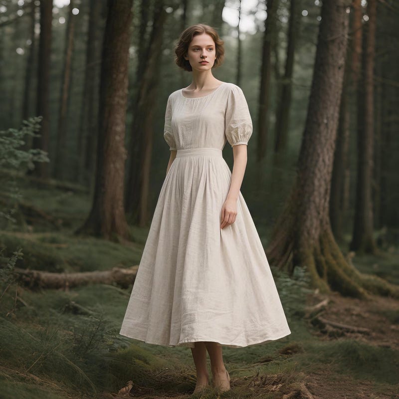 Romantic Style Dress - Etsy