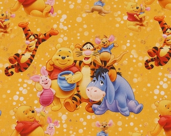 Winnie the Pooh Togetherish Sort of Day,100% Cotton Fabric by the Yard ...