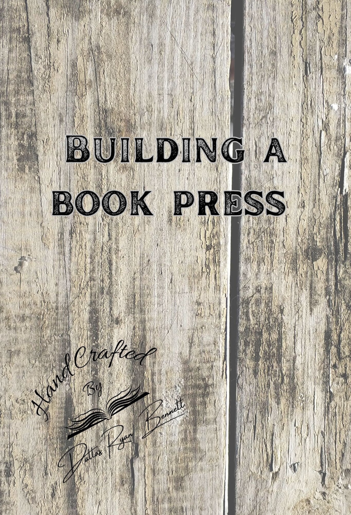 How to Build a Book Press PDF - DIY Book Binding - Etsy