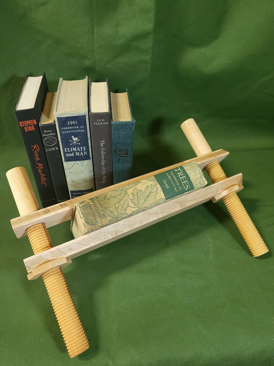 Finishing Press - Maple Wood - Book Binding, Book Pressing - Etsy