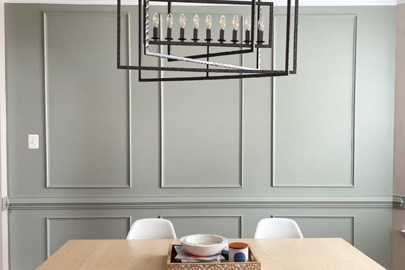 Dining Room Wood Paneling