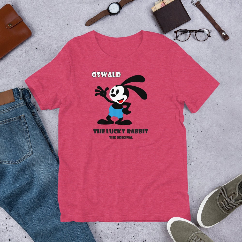 Oswald the Rabbit-inspired Short-sleeve Unisex T-shirt - Etsy