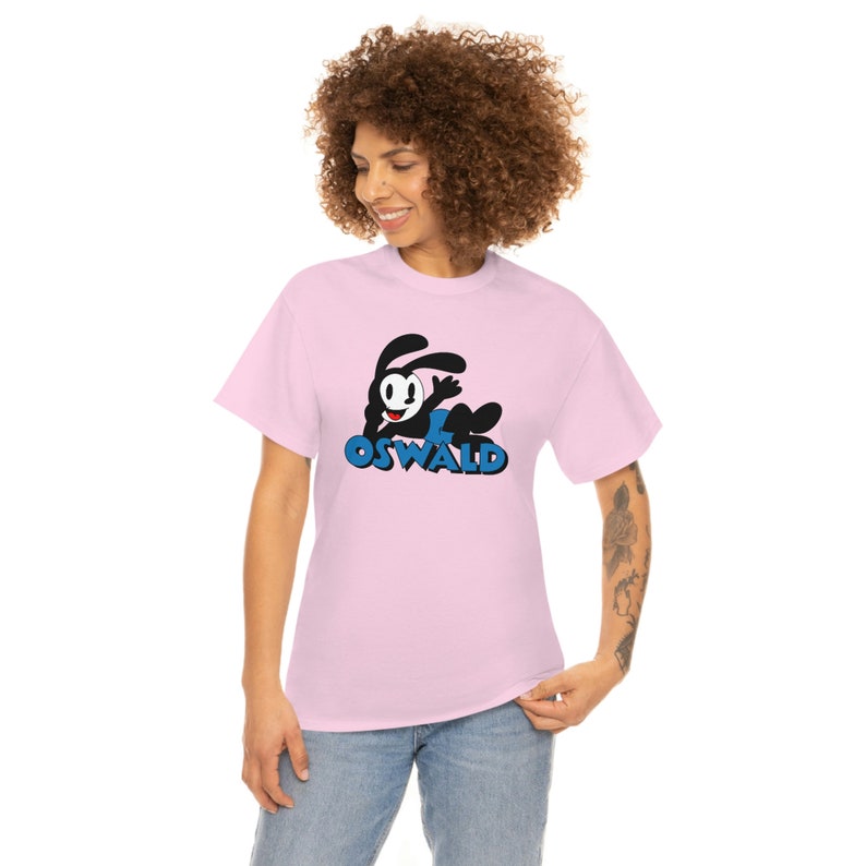 Oswald the Rabbit Adult Unisex Heavy Cotton Graphic Tee Shirt - Etsy
