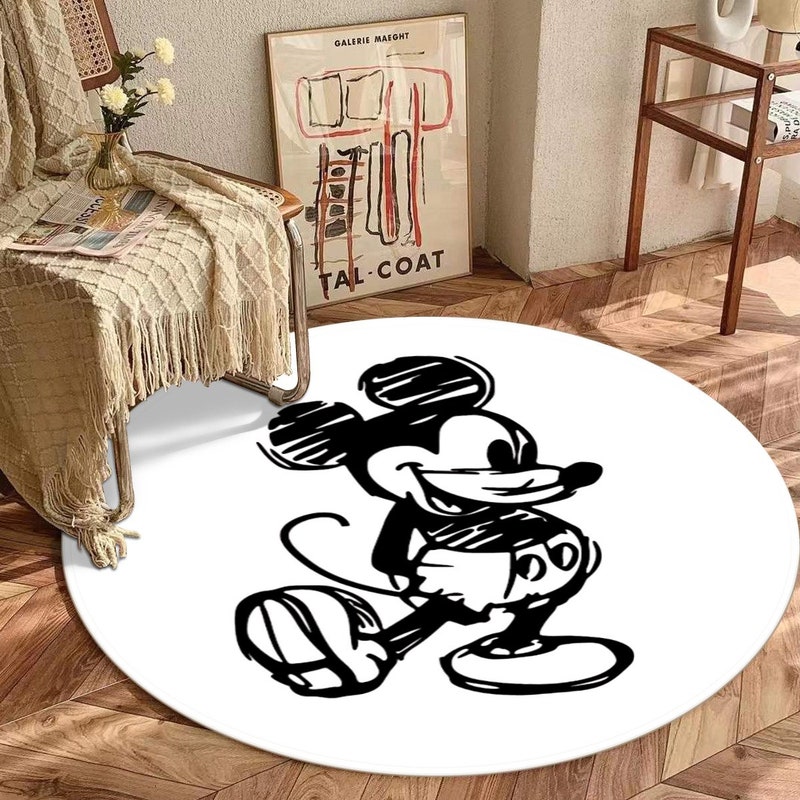 Mickey Mouse Rug - Etsy