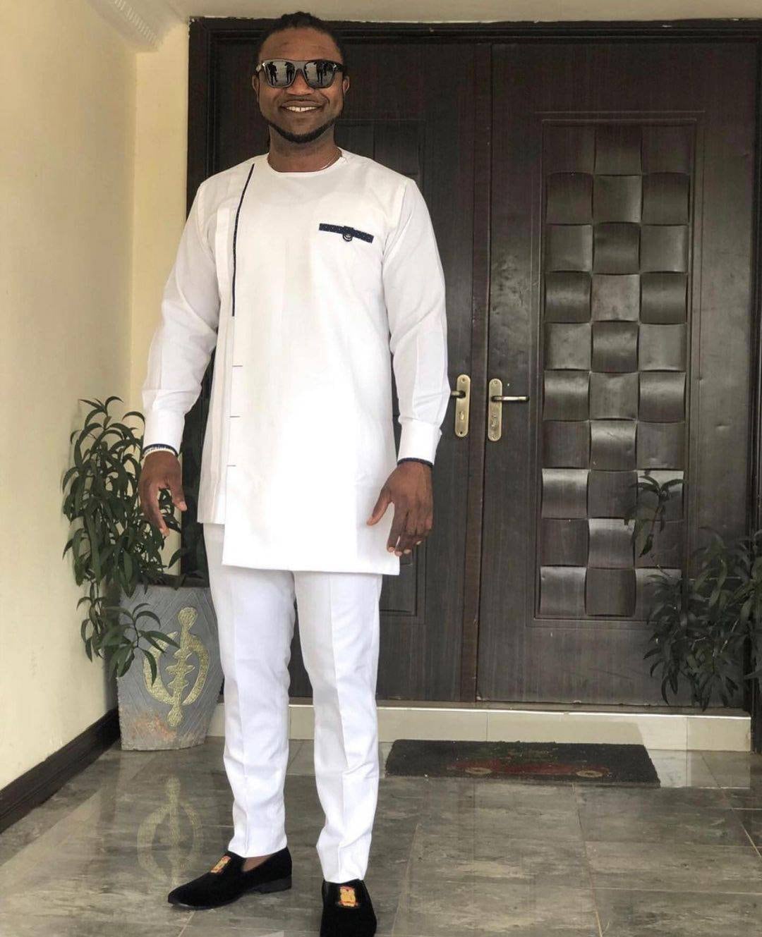 African Wedding Suit, Traditional Wedding Suit, Groomsmen Suit, Groom's ...