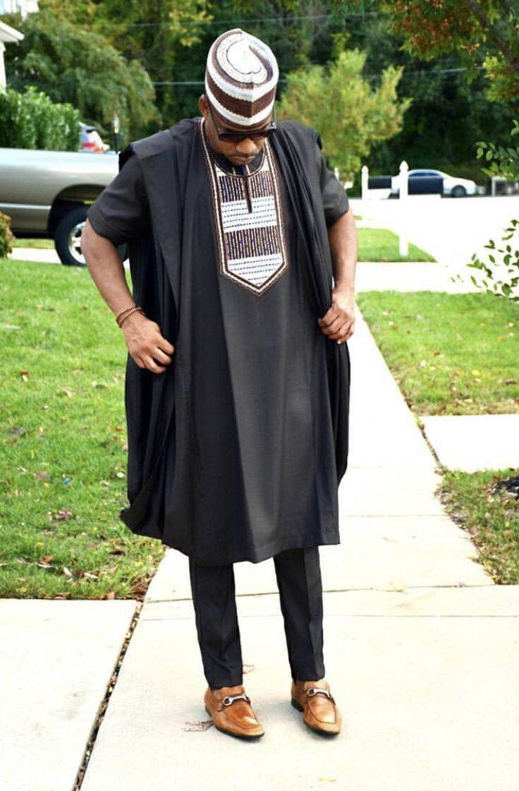 Agbada, Agbada for Men, African Agbada, Robe Africain, African Wedding ...