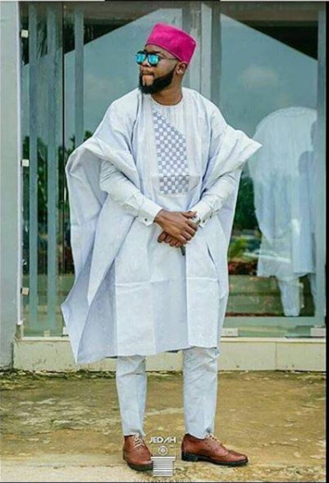 Agbada, Agbada for Men, African Agbada, Robe Africain, Traditional ...