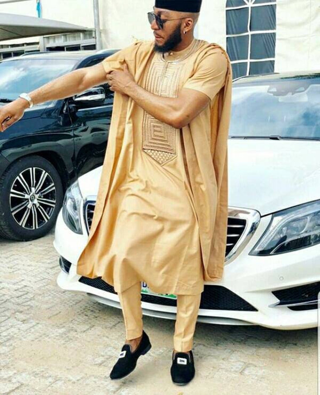 Agbada, Agbada for Men, African Agbada, Robe Africain, Traditional ...