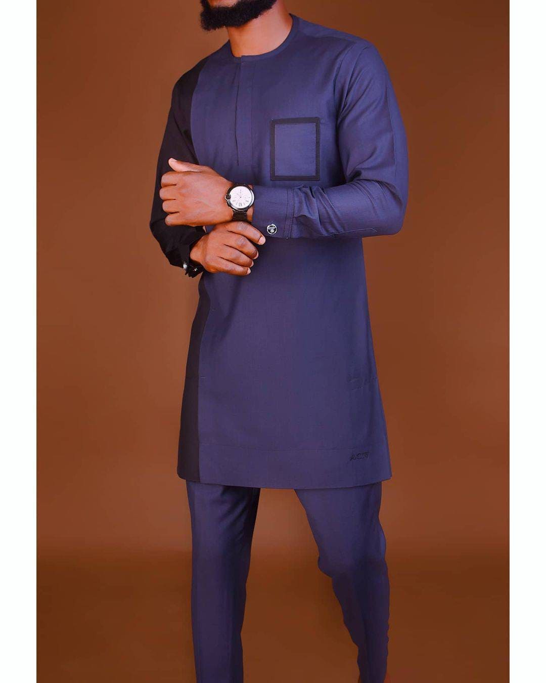 African Senator Suit, African Men's Wear, Dashiki Shirt, Men's Suit ...