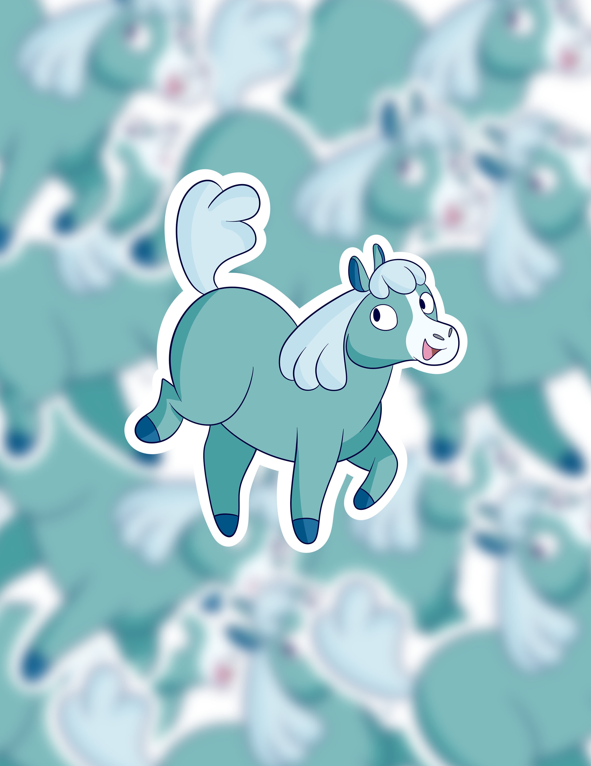 Centaurworld || Horse Matte Sticker - Etsy