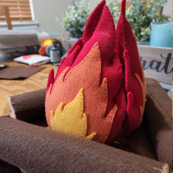 Felt Campfire - Etsy