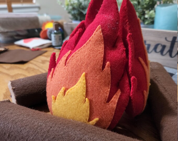 Felt Fireplace ( Interactive ) - Etsy