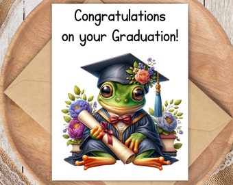 Highland Cow Graduation Card, High School Graduation Card, College Grad ...