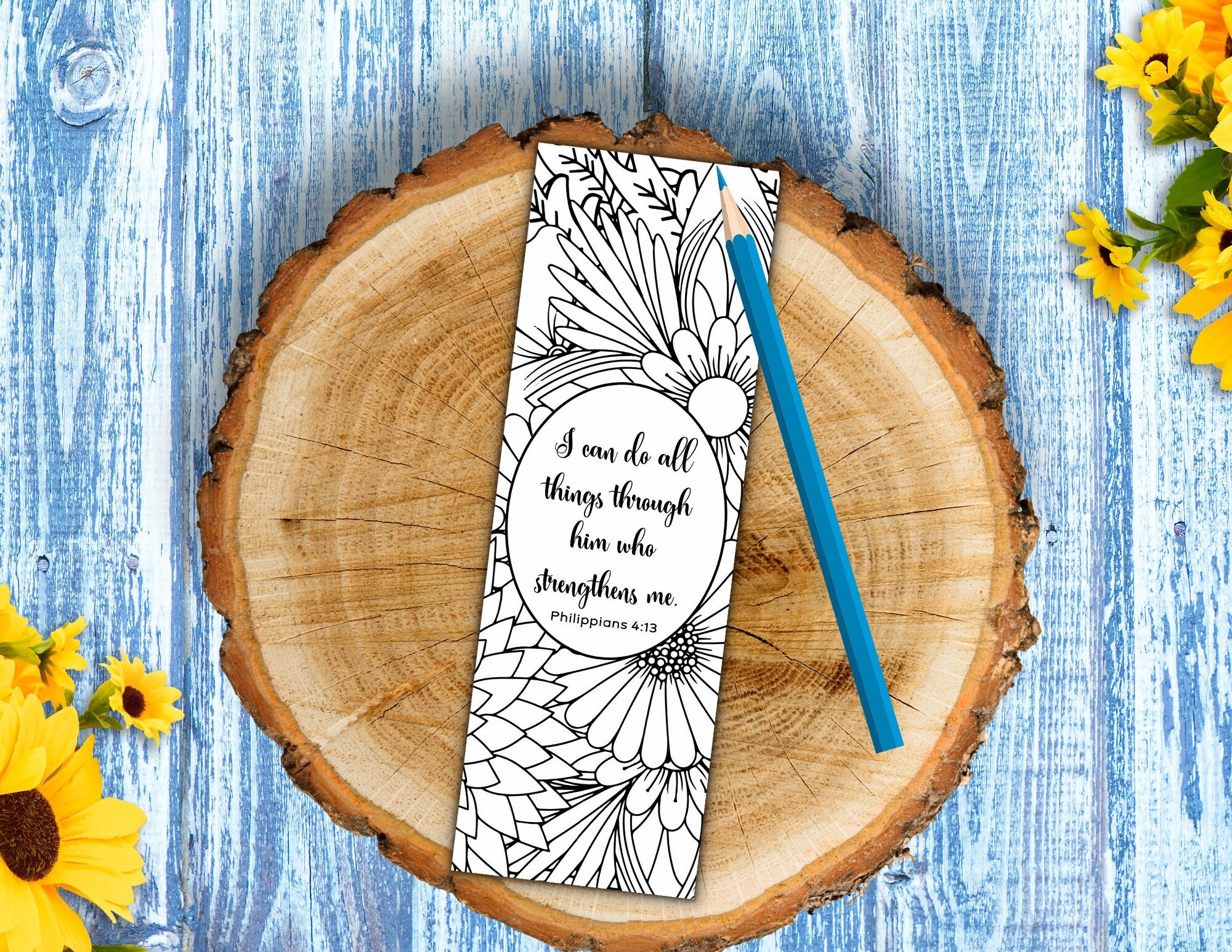Coloring Bible Verse Bookmarks Set of 4, Printable Coloring Bible ...