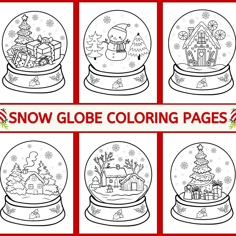 Kids Snowglobe Activity - Etsy UK