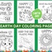 Earth Day Coloring Page, Coloring Pages for Kids, Celebrate Earth Day ...