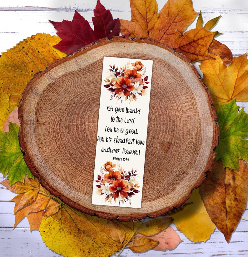 PSALM Bible Verse Bookmarks Set of 4, Printable Christian Bookmarks ...