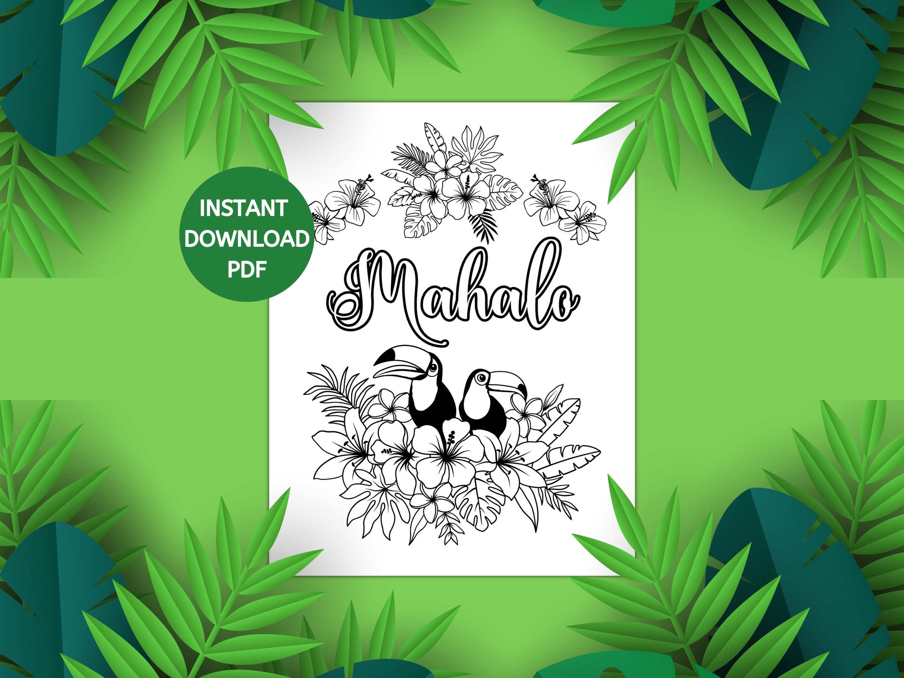 Luau Party Coloring Pages, Hawaiian Luau Coloring Pages, Summer ...