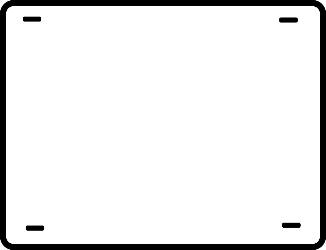 Professional License Plate, Custom License Plate, Travel Plate, Premium ...