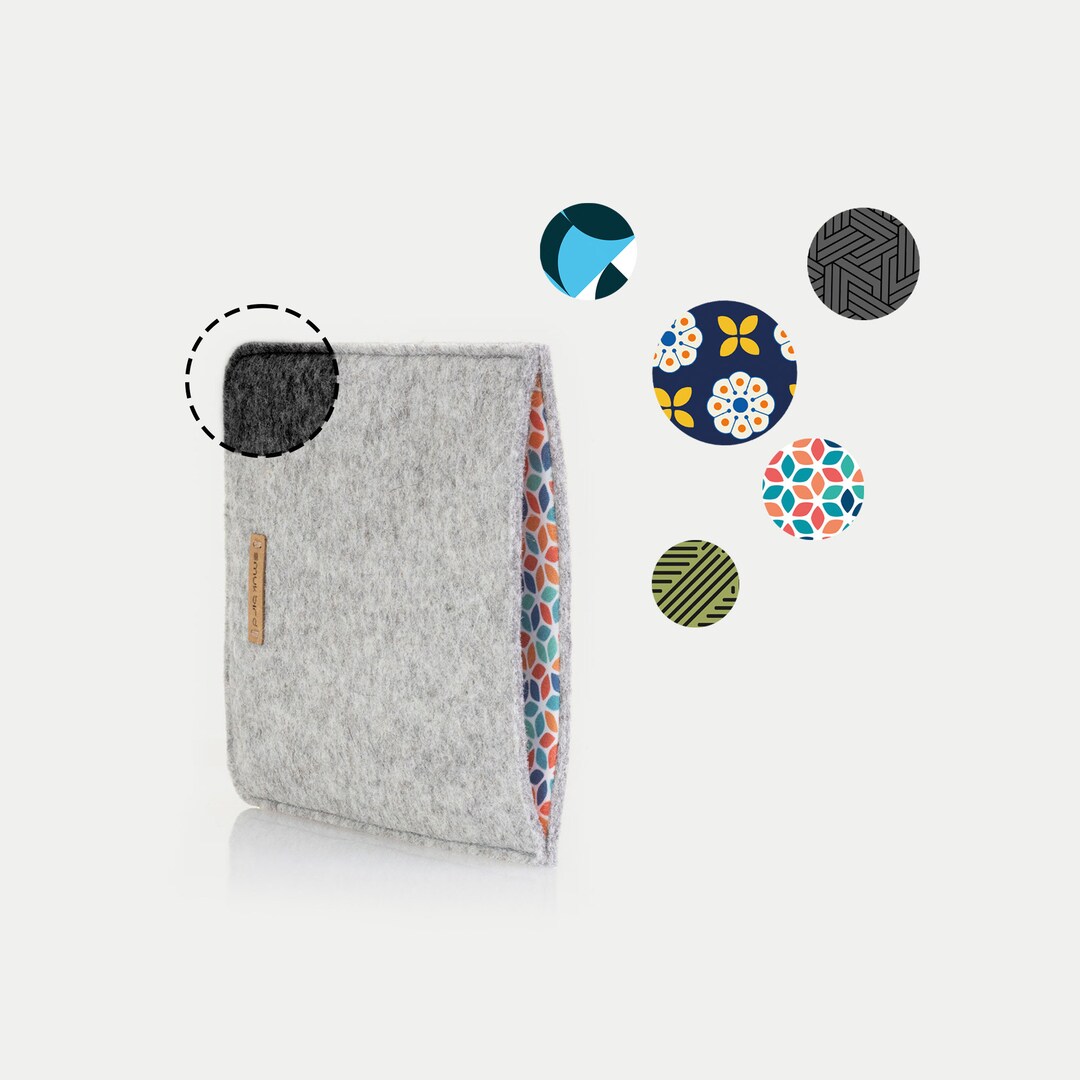 Case for Kindle Scribe Made of Felt and Organic Cotton Model let - Etsy