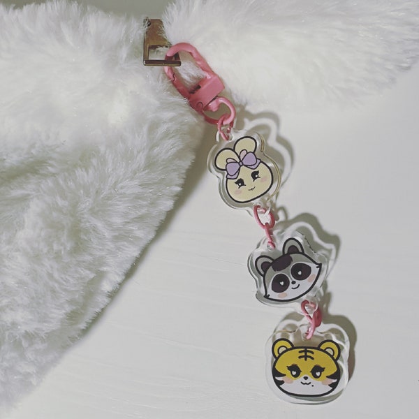 Momo Twice Keychain - Etsy