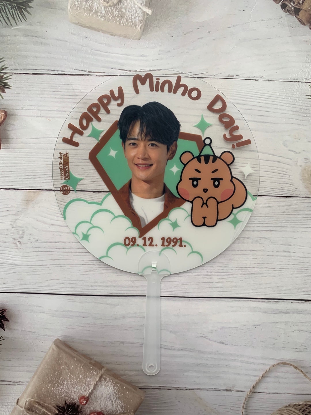 K-pop Picket Plastic Fans Large Cupsleeve Cupsleeve Event for SHINEE ...