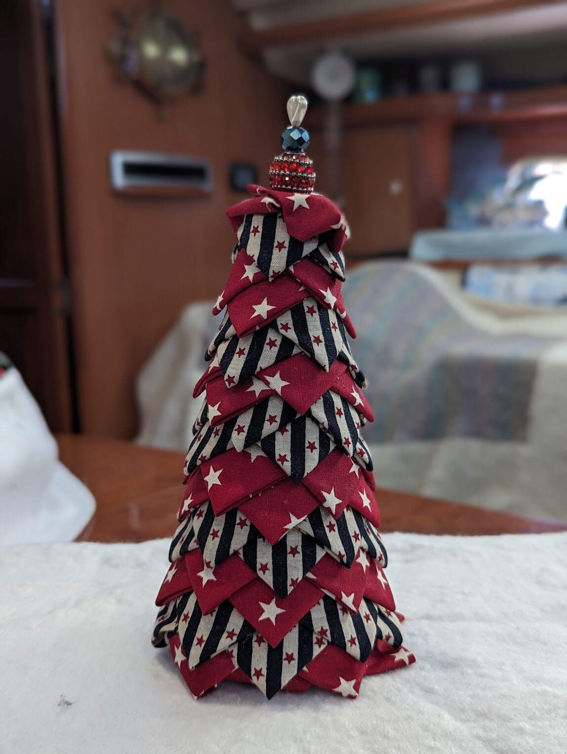 Small Quilted Table Top Trees for Christmas and Other Decorative ...