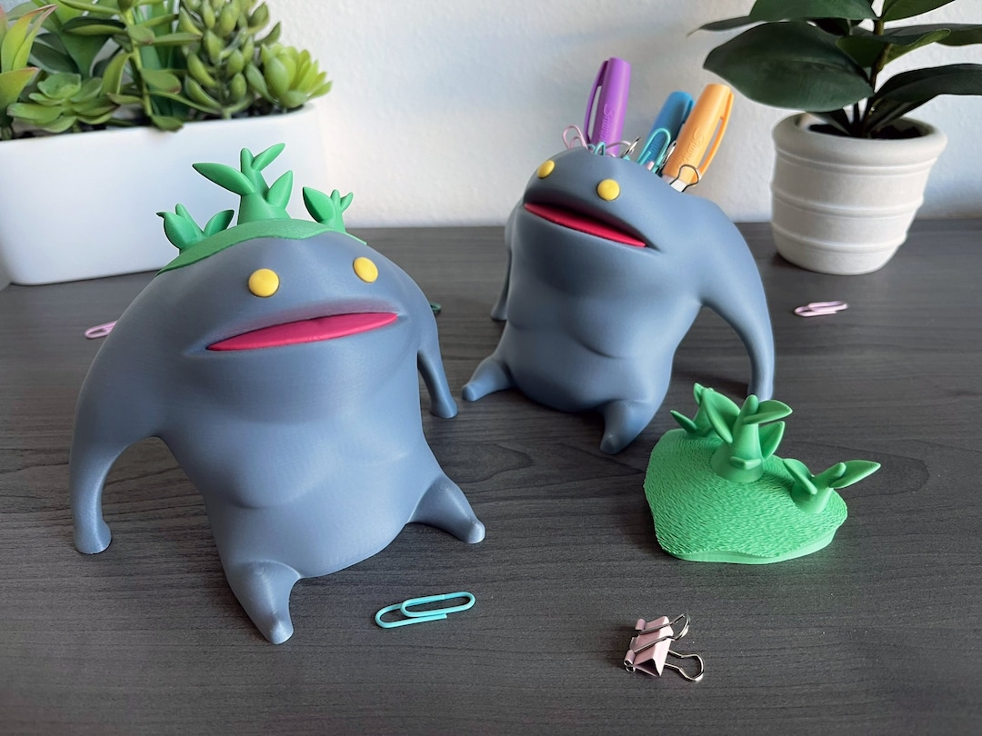 Goobbue Desk Buddy - FFXIV Final Fantasy FF14 Inspired Small Clutter ...