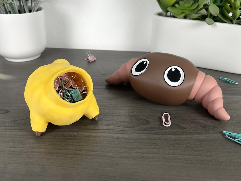 Yan Desk Buddy: FFXIV FFIX Ff14 Ff9 Inspired, 3D Printed Secret Storage ...