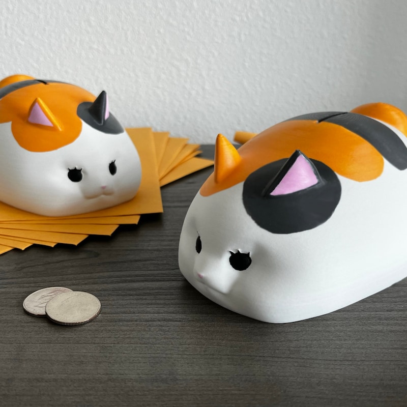 Cat Piggy Bank - Etsy
