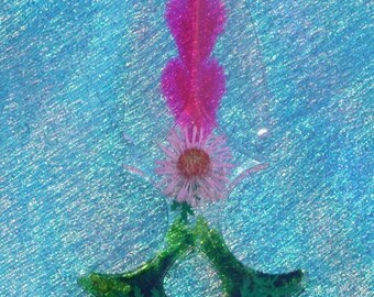 Resin Flower Dagger - Etsy