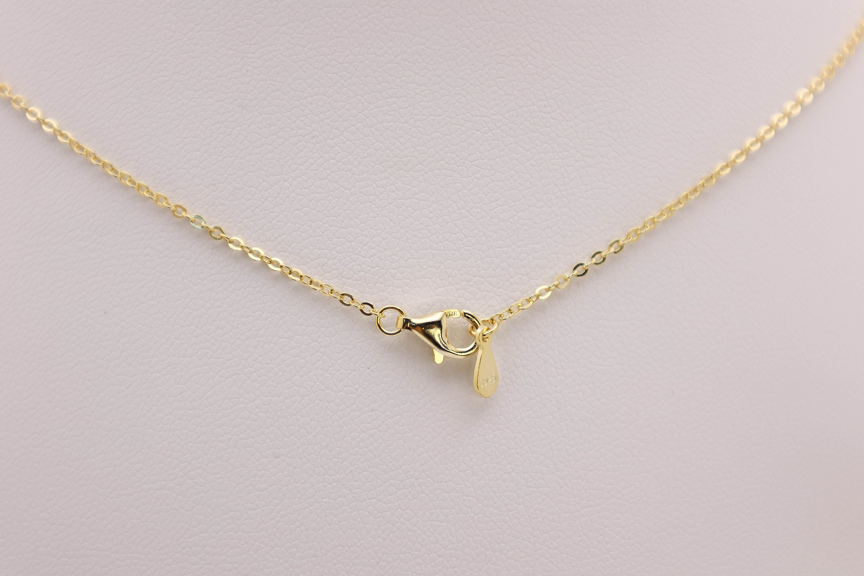 Classic Cross Necklace, 18k Gold Plated Cross, Baptism Gift, Religious ...