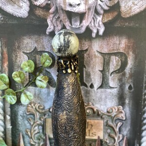 Potion Terrible Tonic , Elixir, Art Glass Bottle 24/5cm , Wizard ...