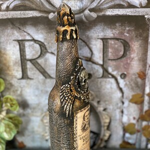 Potion Loneliness Dread and Doom Edgar Allan Poe Art Glass - Etsy