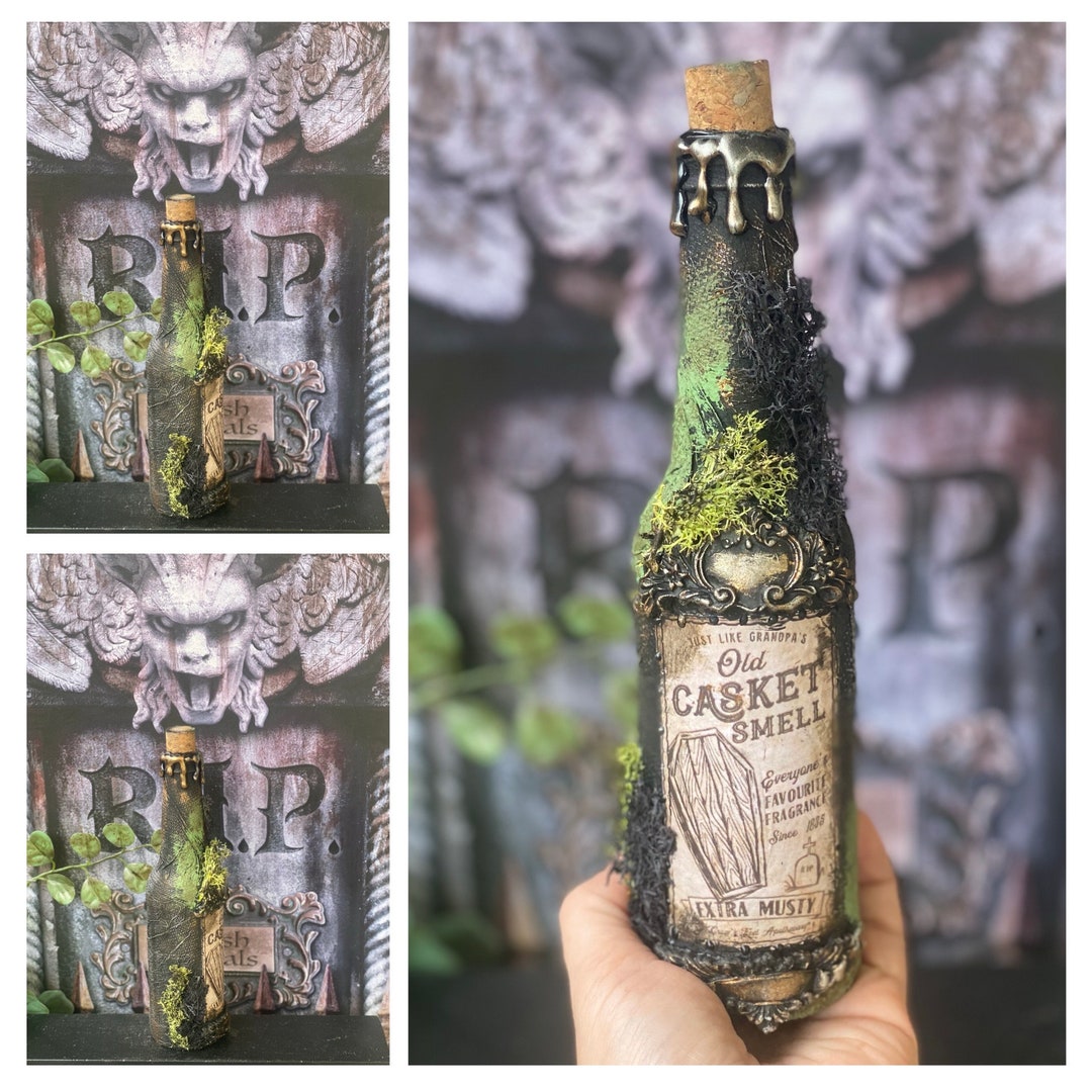 Potion Old Casket / Coffin Smell Bottle 23/5cm , Wizard , Halloween ...
