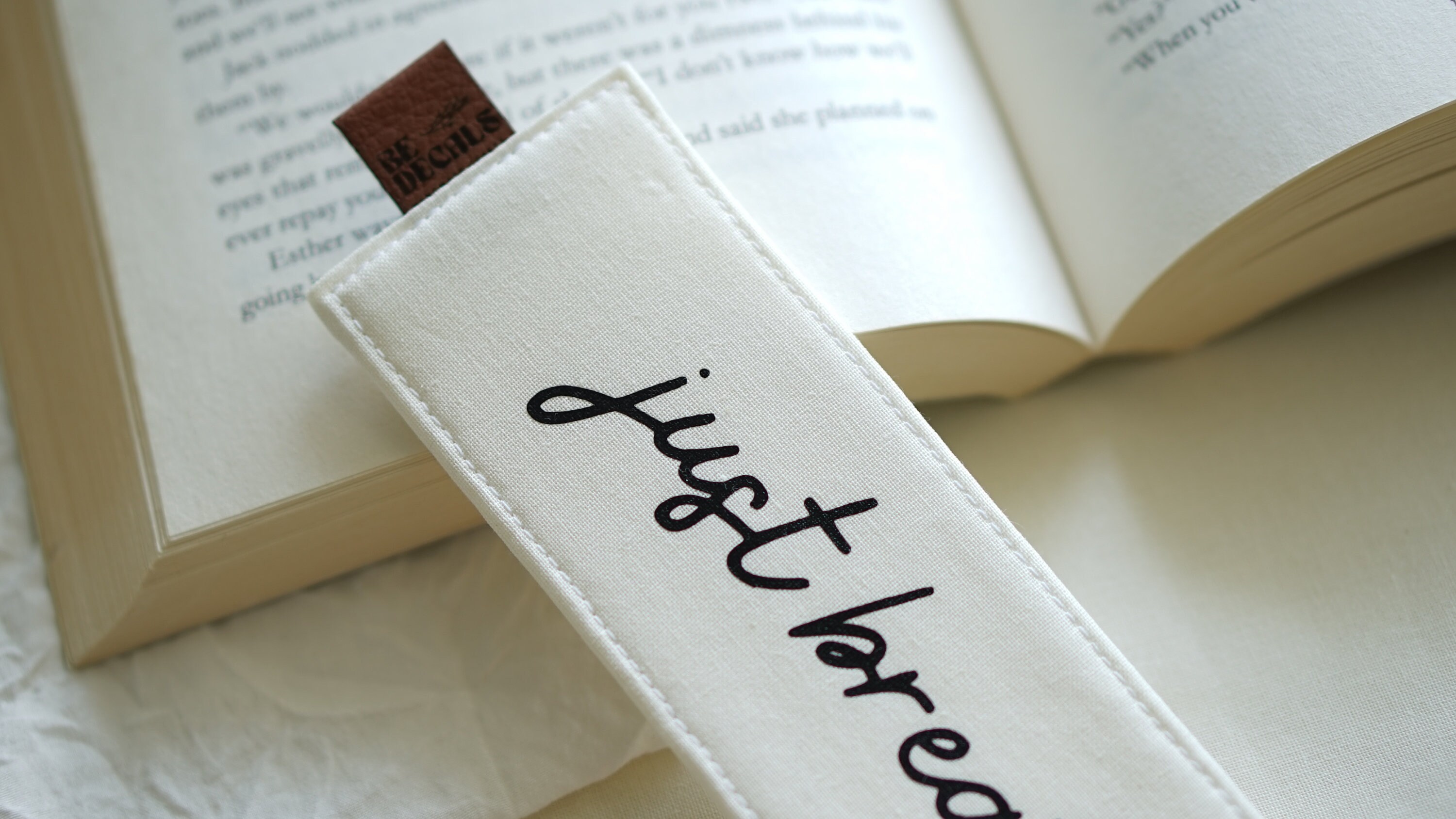 Fabric Bookmarks | Mindful Bookmarks | Gift for Readers | Bookish ...