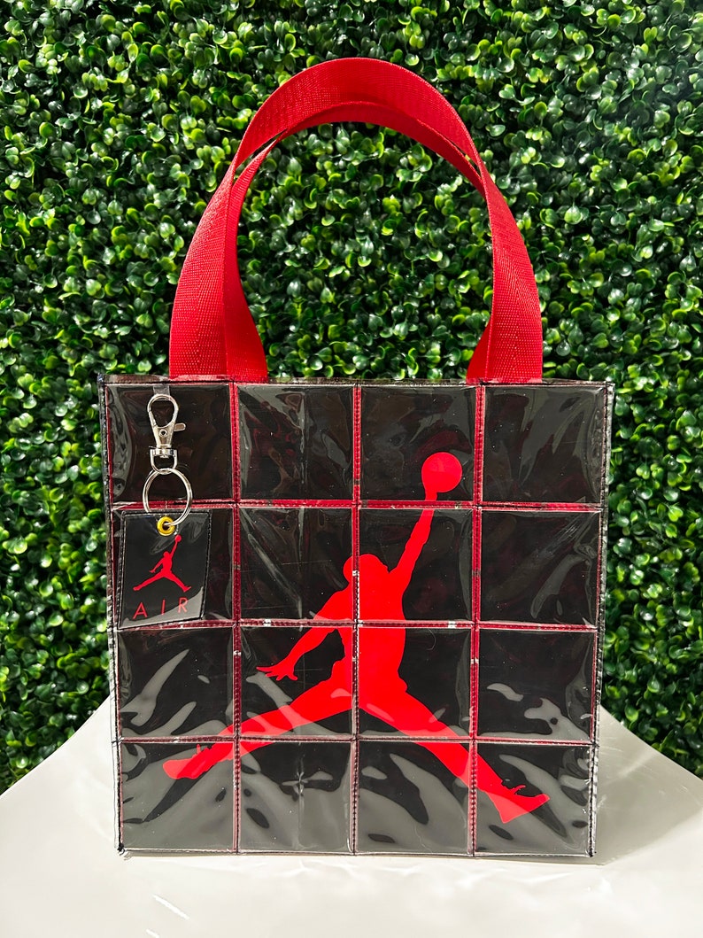 Custom Upcycled Nike Air Jordan Mini Tote Bag - Etsy