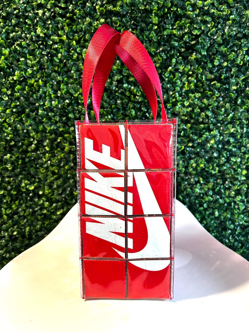 Custom Upcycled Nike Mini Tote Bag - Etsy