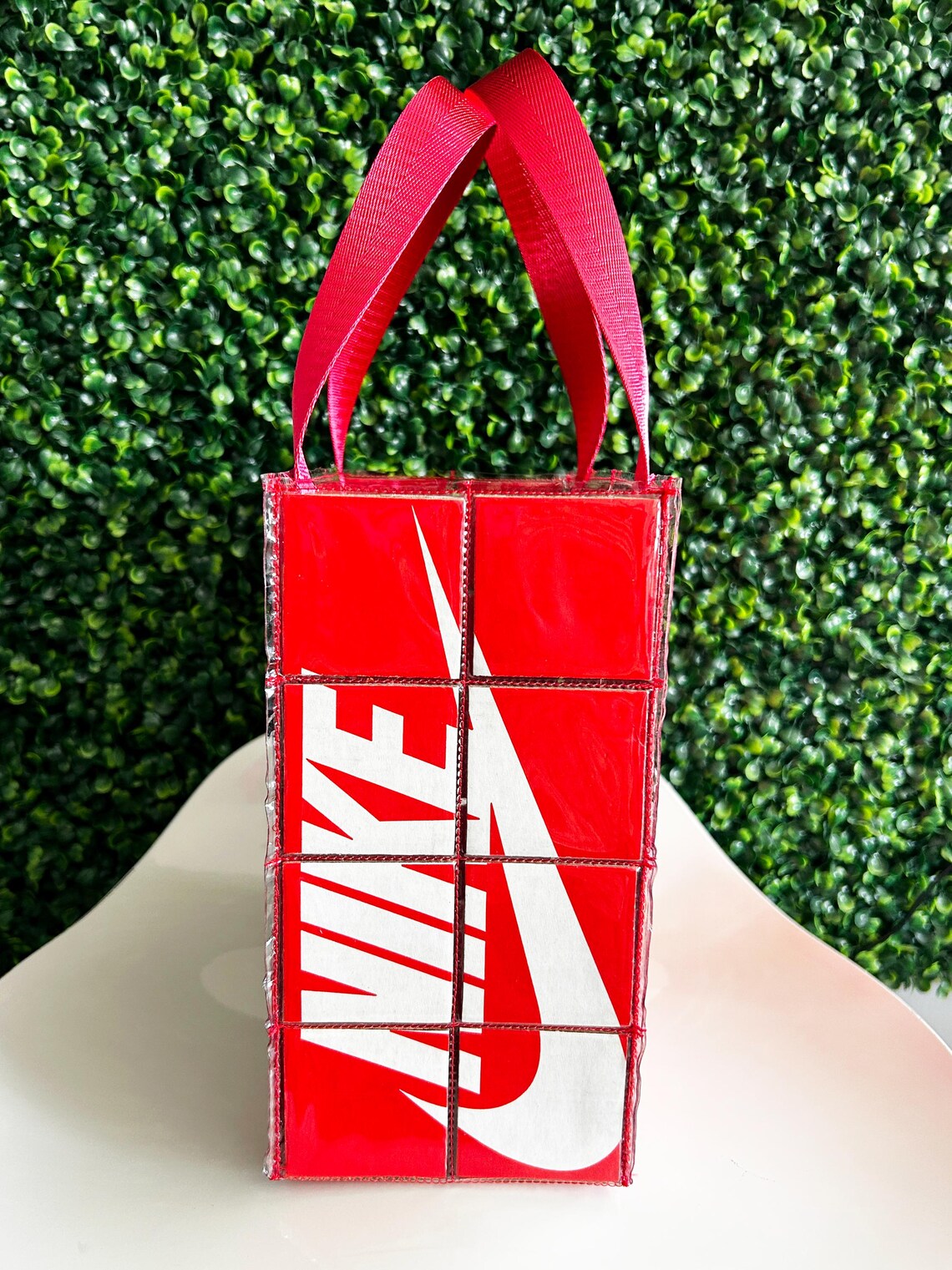 Custom Upcycled Nike Mini Tote Bag - Etsy